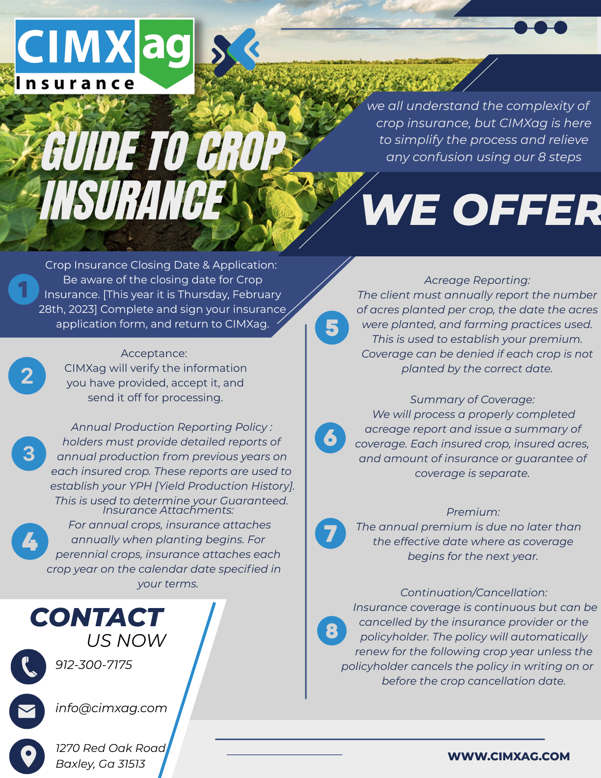 CIMXag Federal Crop Brochure – Cimxag