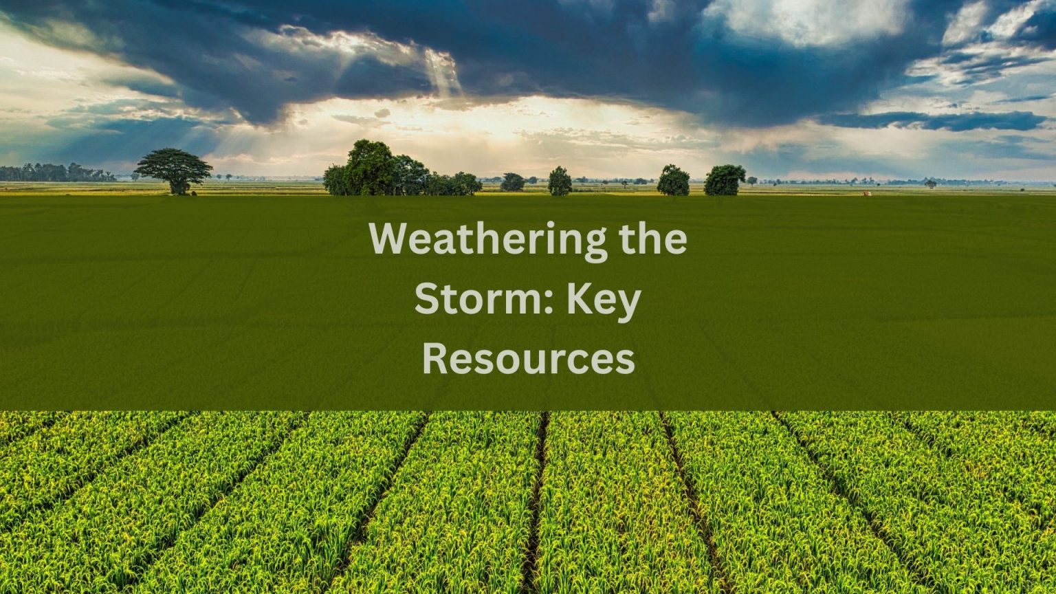 Weathering the Storm: Key Resources – Cimxag